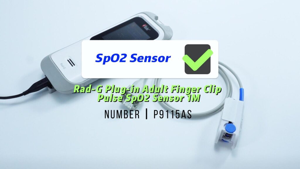 Reusable SpO₂ Sensor P9115AS - Medke Medical All-in-One Solution for ...