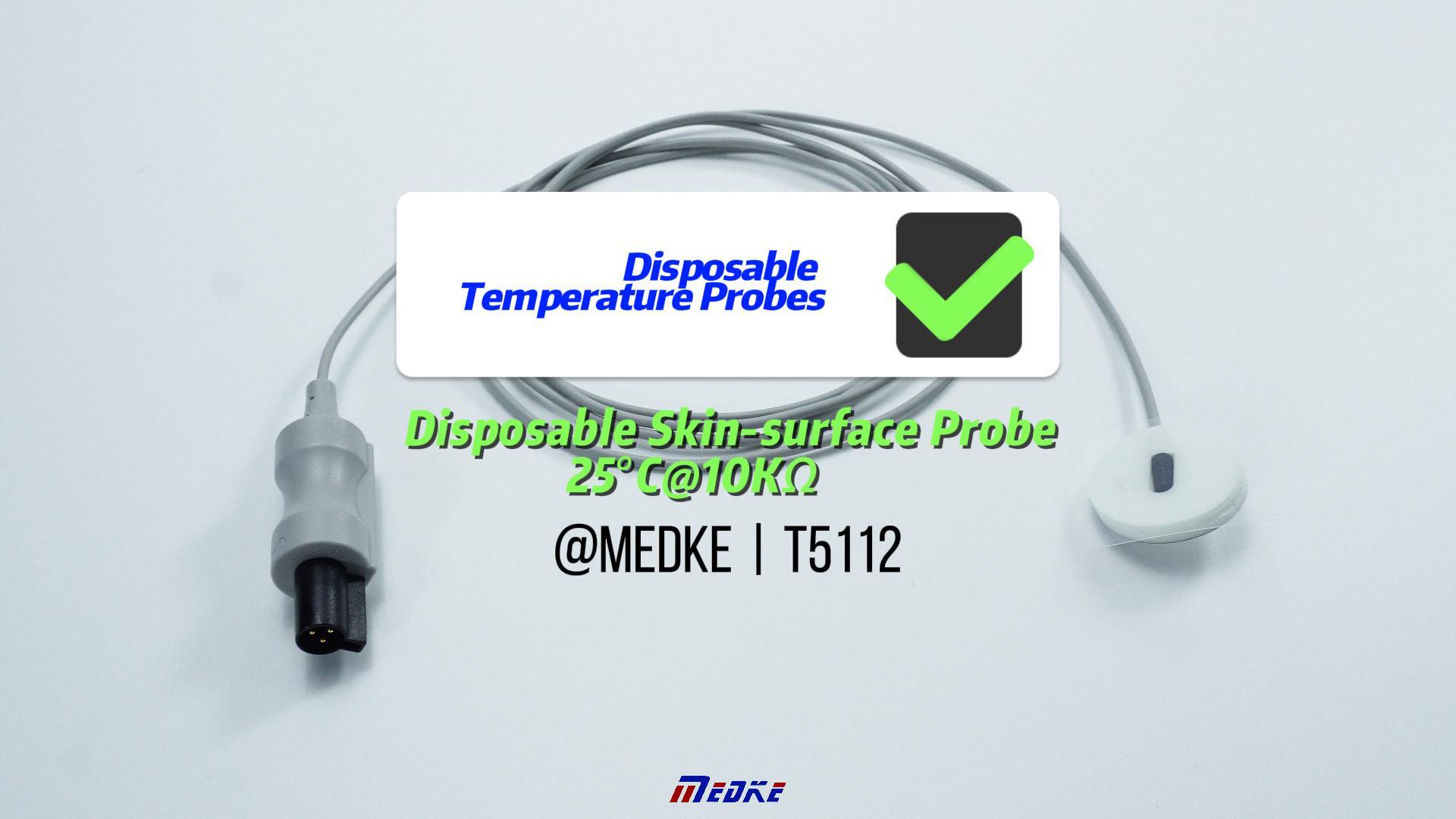 Disposable Temperature Probe Series both Skin-surface and Rectal ...